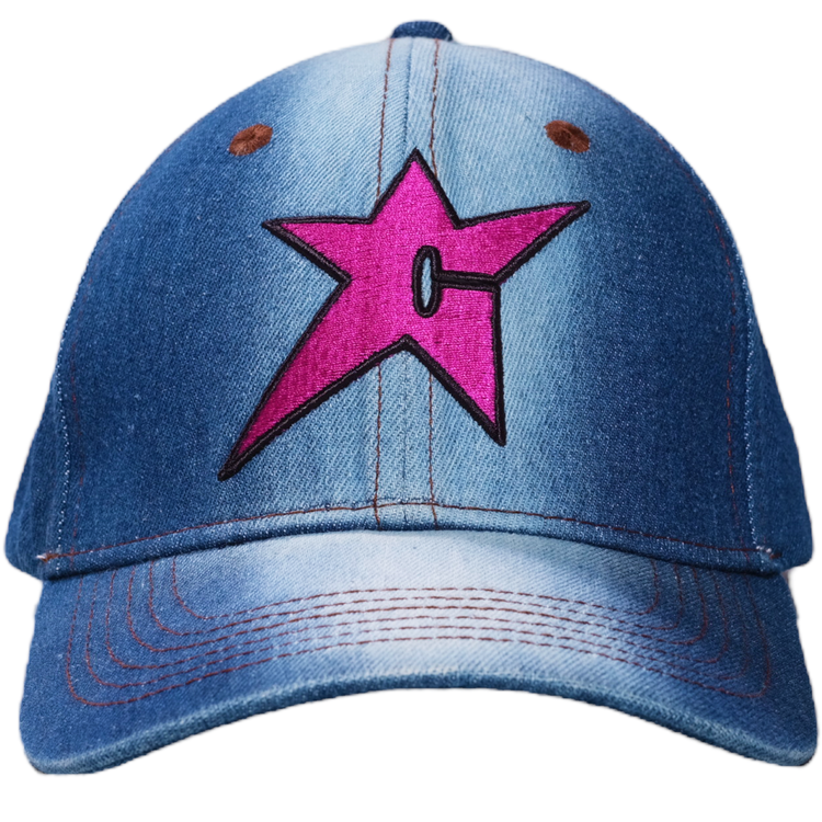 C-Star Bleached Denim Hat – HOMEBASE610