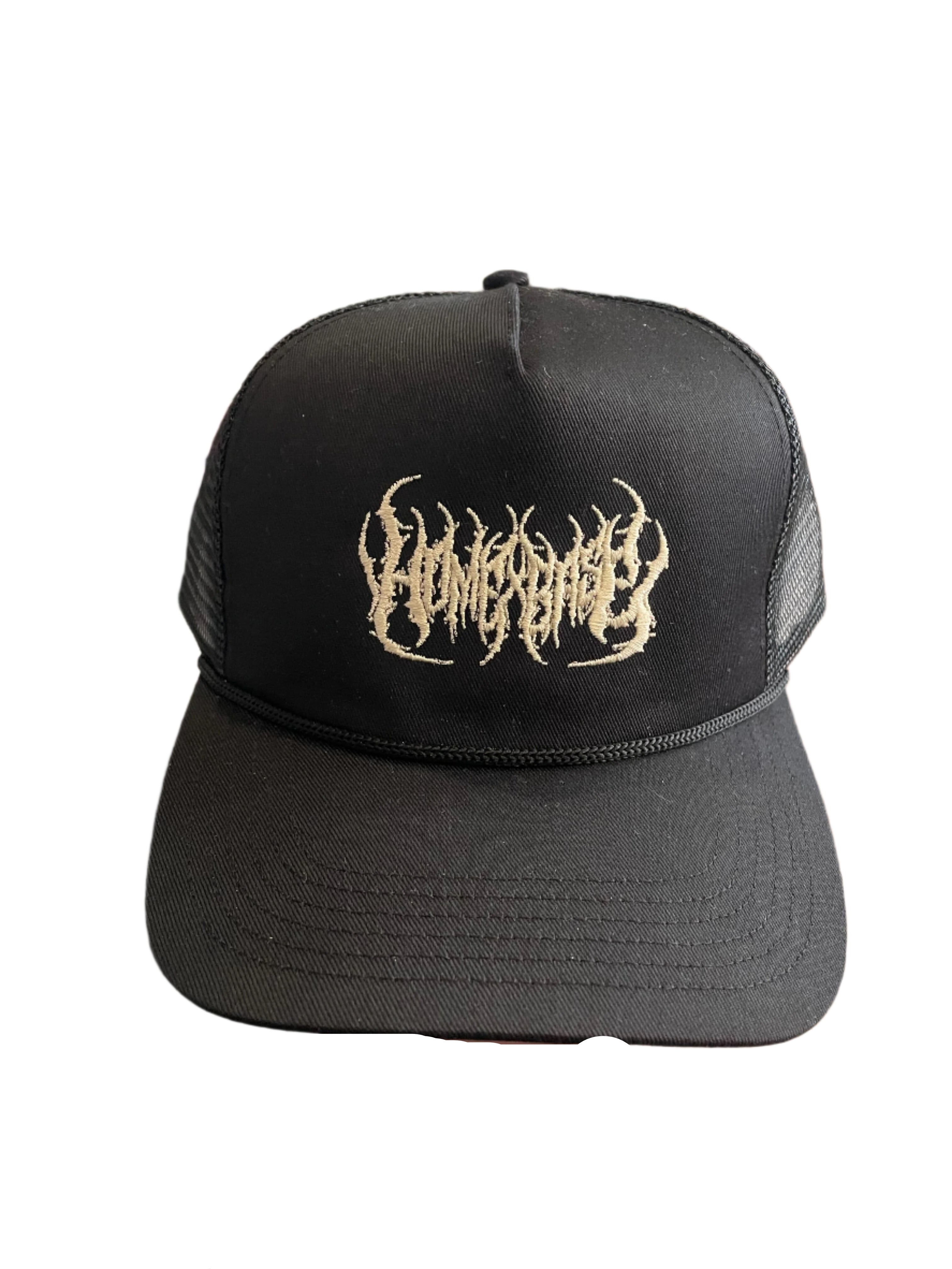 HB Metal Mesh Hat, Black – HOMEBASE610